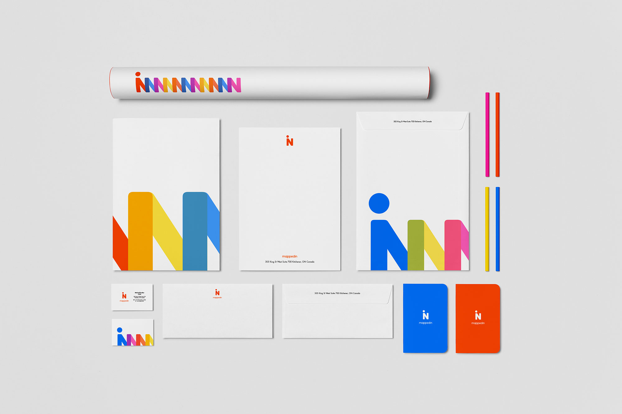 Open's Brand Identity for Mappedin | Glossy