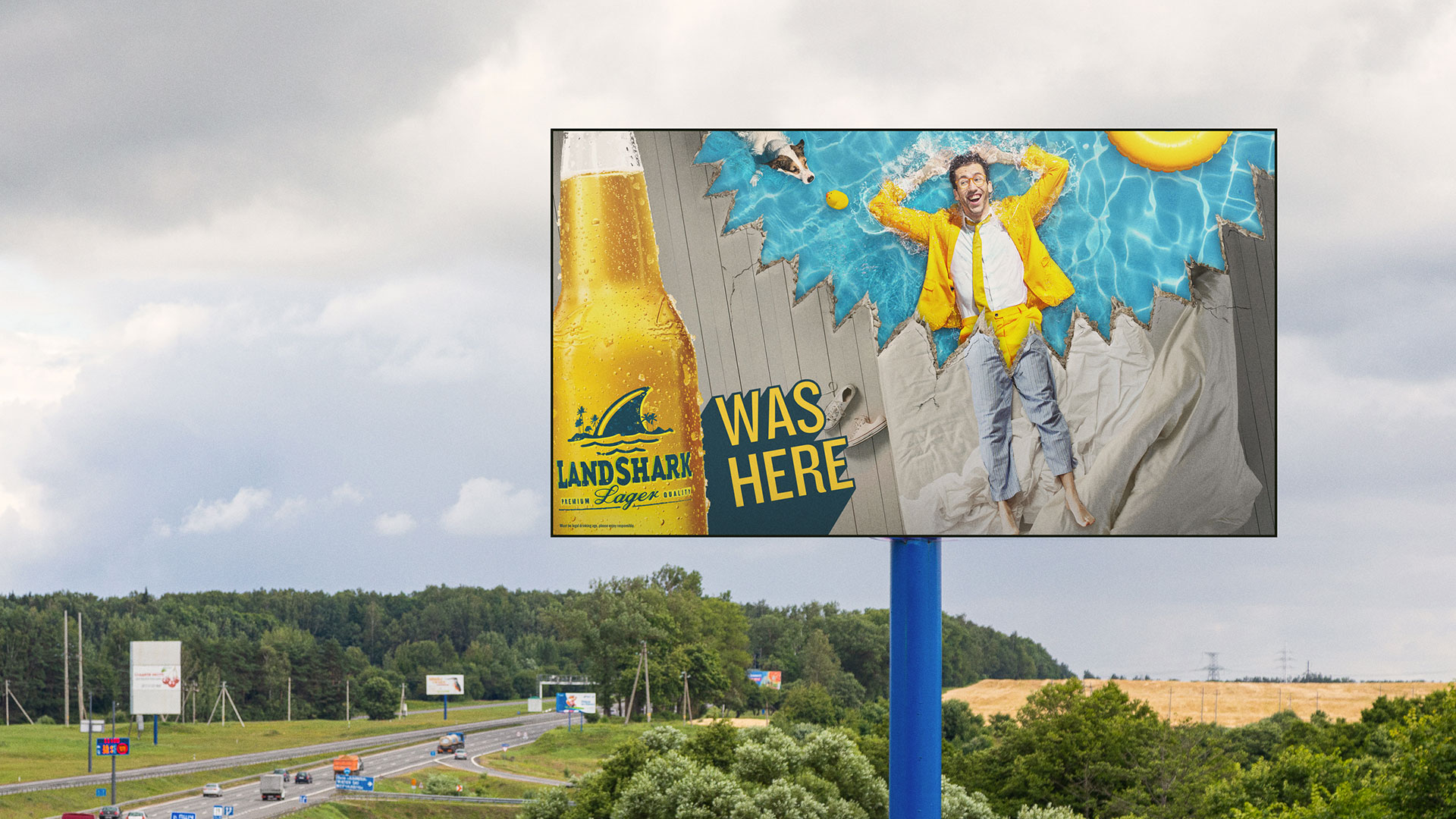 LandShark Was Here | Glossy